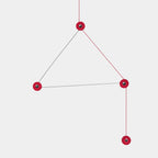 Tempo Constellation Mobile by Drill Design: A Dance of Gravity and Form