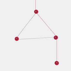 Tempo Constellation Mobile by Drill Design: A Dance of Gravity and Form