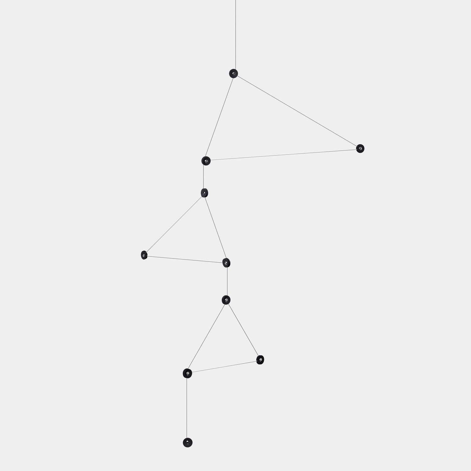 Tempo Constellation Mobile by Drill Design: A Dance of Gravity and Form