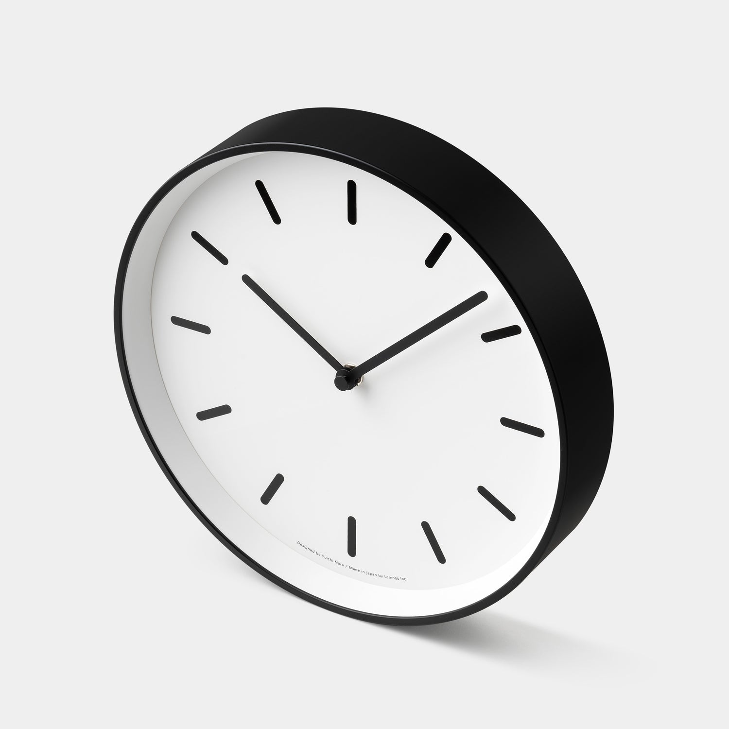 Mono Clock by Yuichi Nara for Lemnos