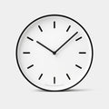 Mono Clock by Yuichi Nara for Lemnos