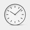 Mono Clock by Yuichi Nara for Lemnos